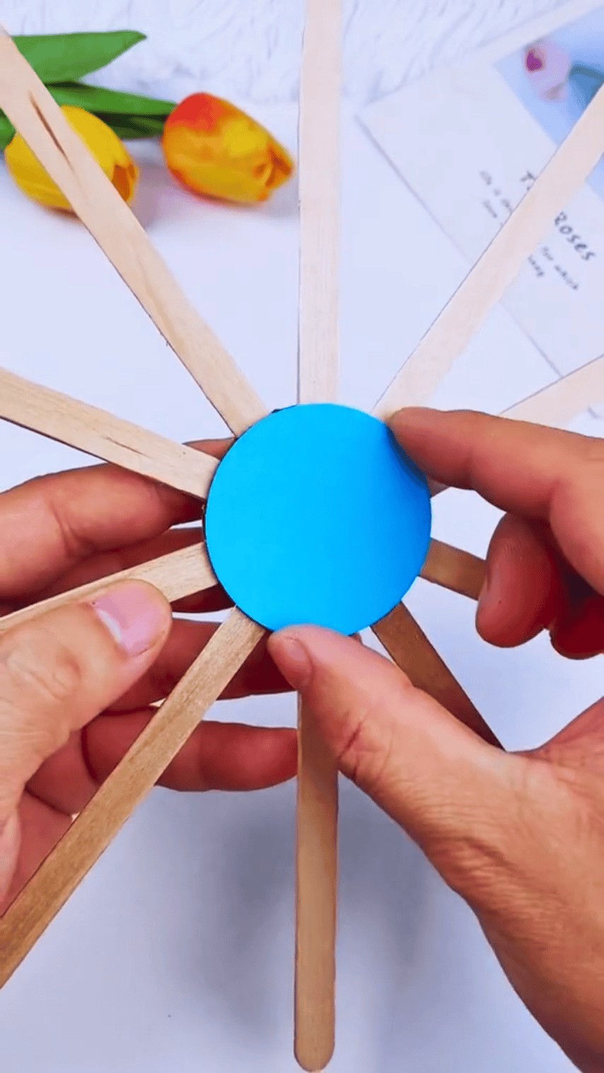 DIY Spinning Number Wheel