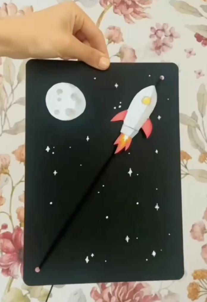A DIY Paper Rocket Adventure