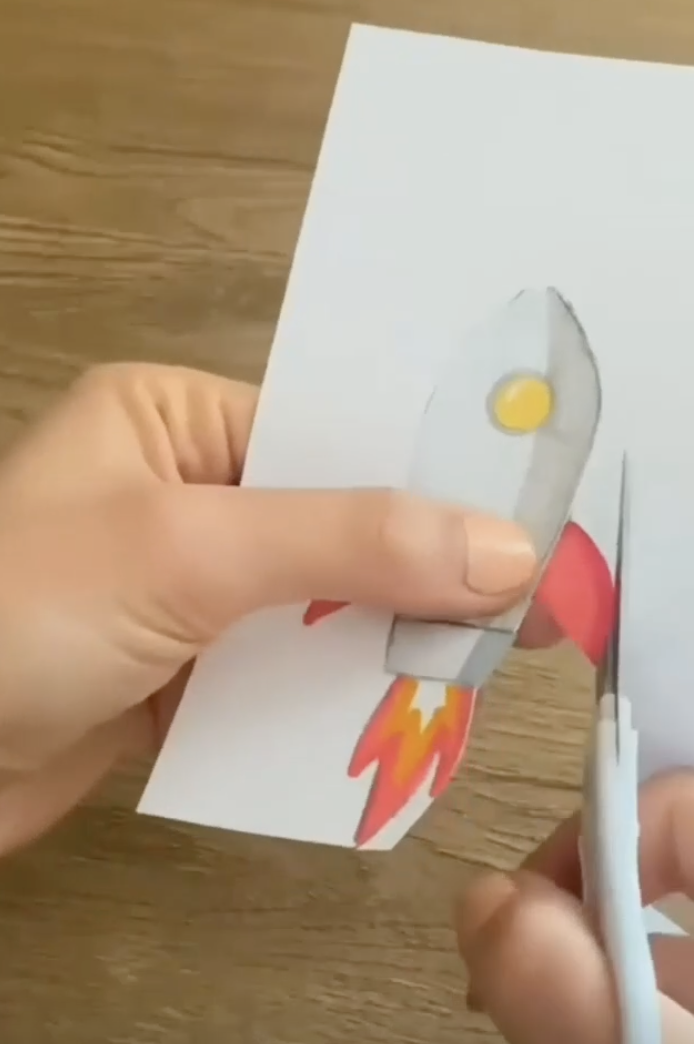 A DIY Paper Rocket Adventure