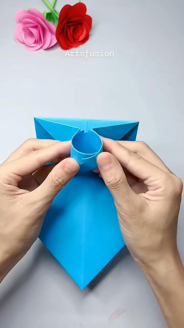 DIY Paper Basketball Hoop Tutorial