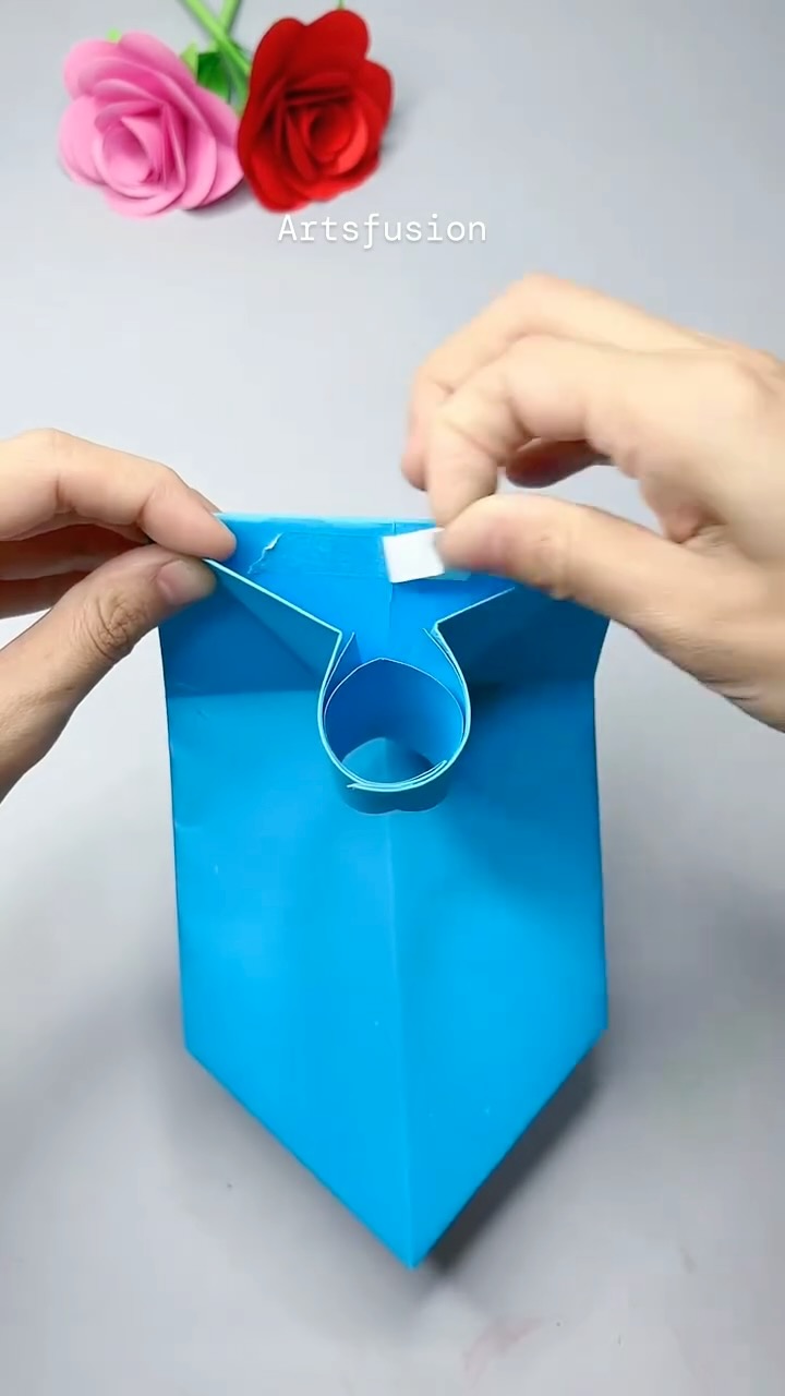 DIY Paper Basketball Hoop Tutorial