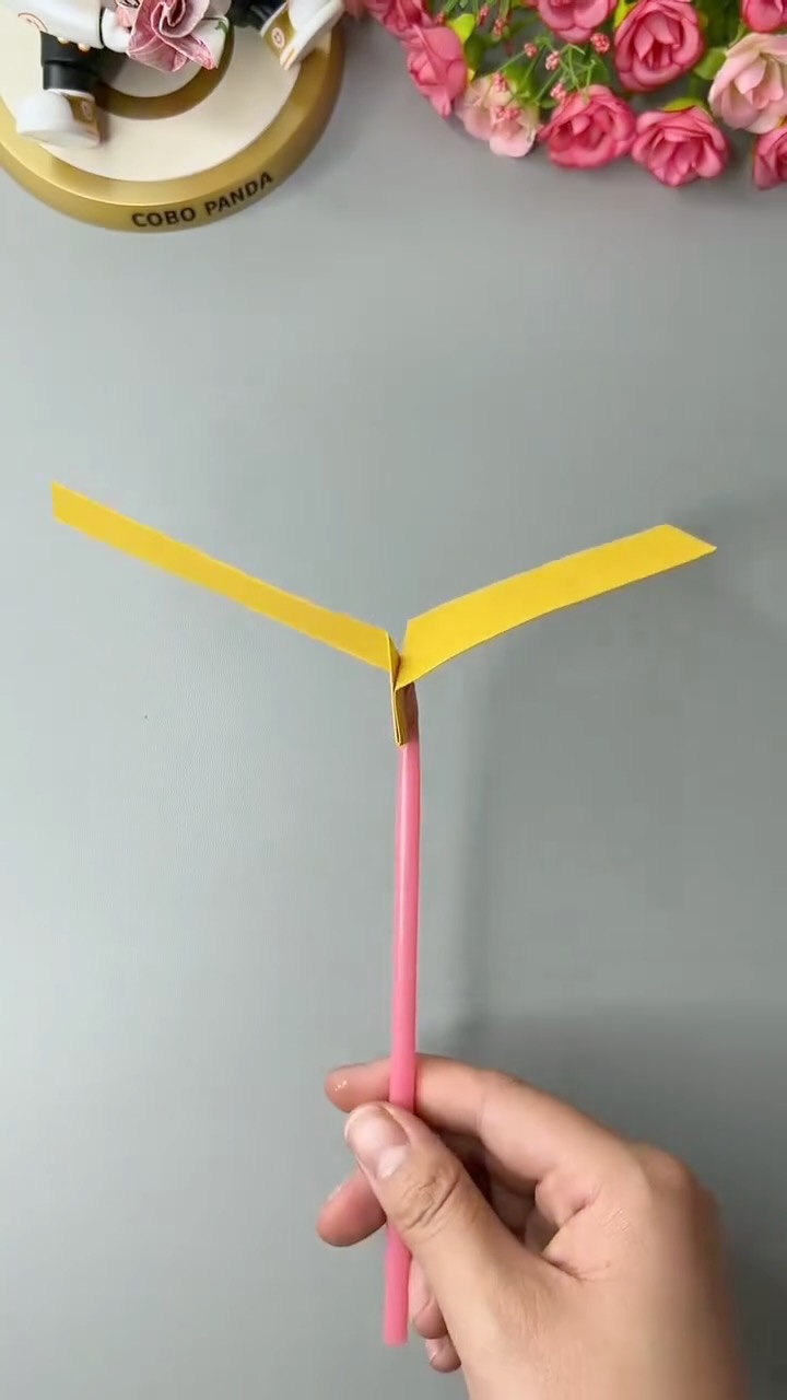 DIY Paper Helicopter Craft Tutorial