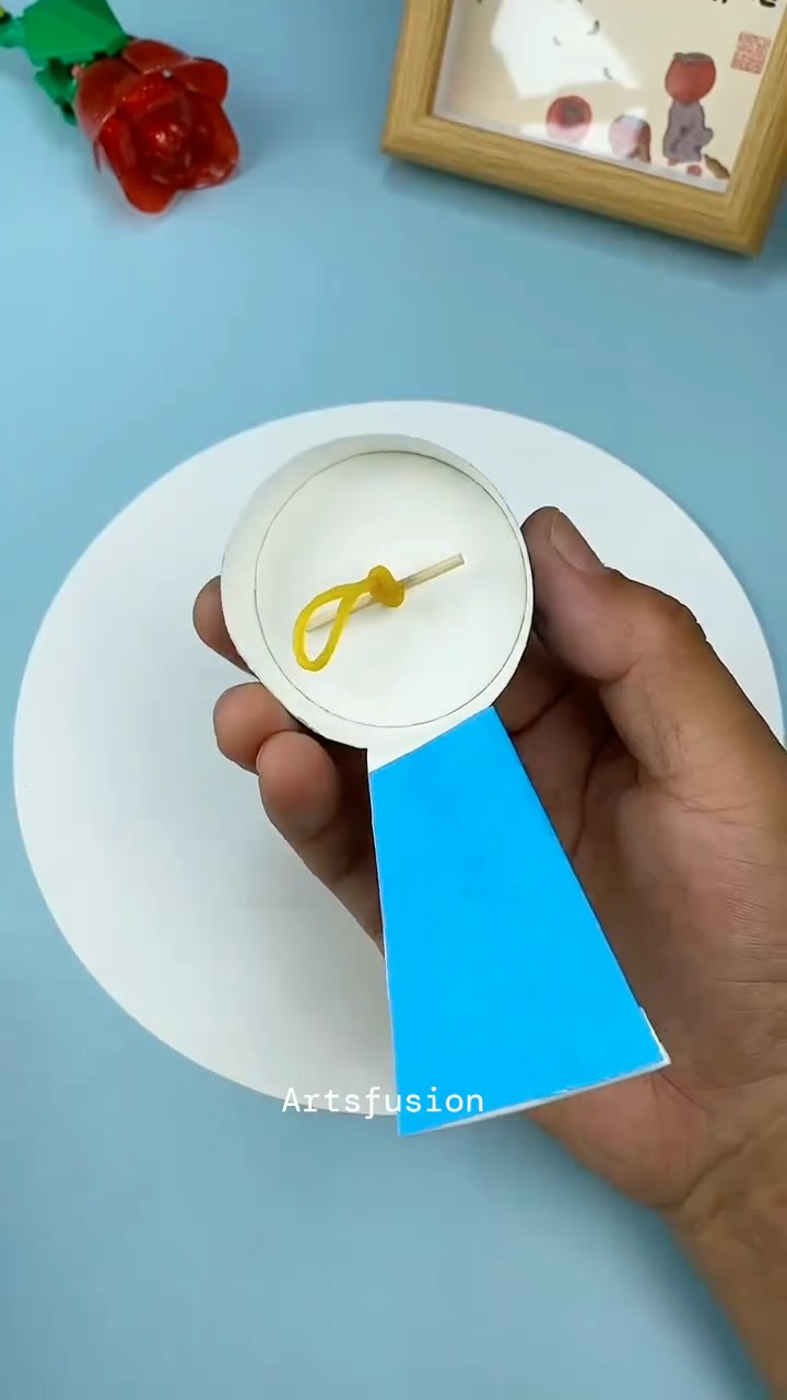 DIY Rotating Paper Fan Tutorial