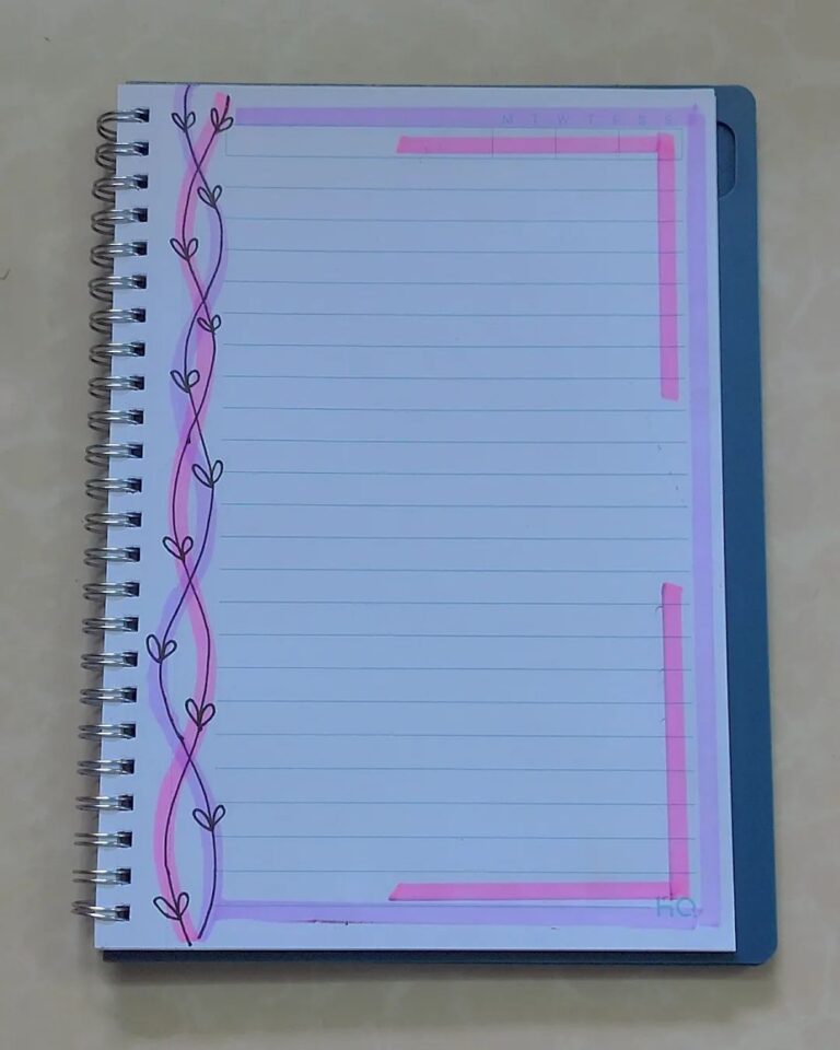30+ Diary Front Page Ideas