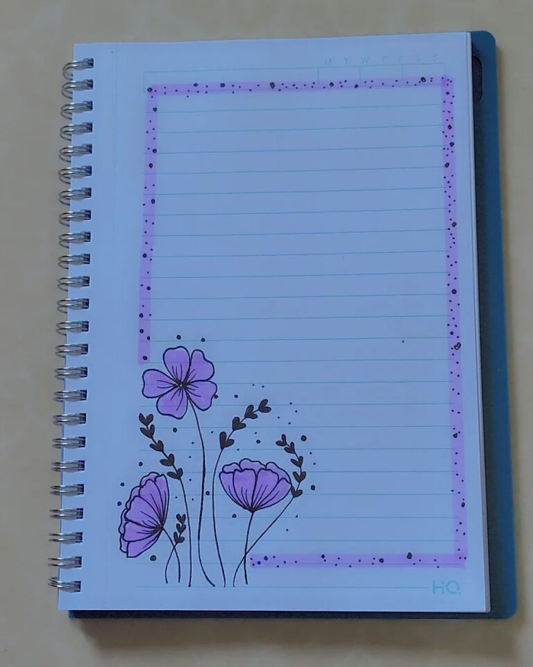 30+ Diary Front Page Ideas