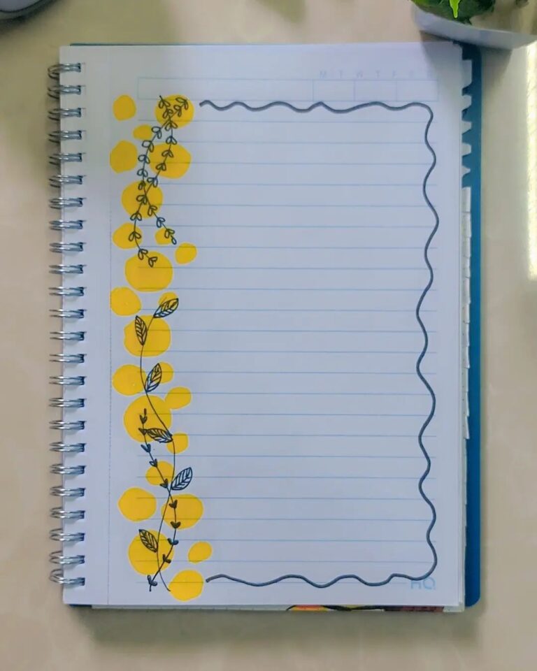 30+ Diary Front Page Ideas