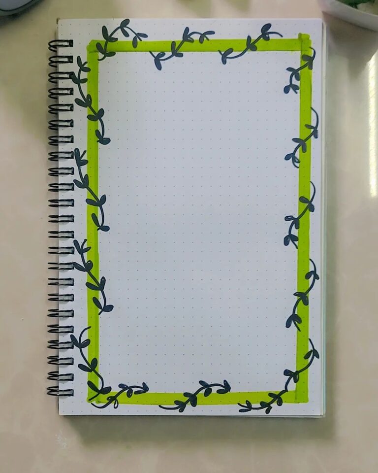 30+ Diary Front Page Ideas