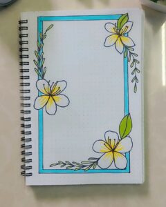 30+ Diary Front Page Ideas