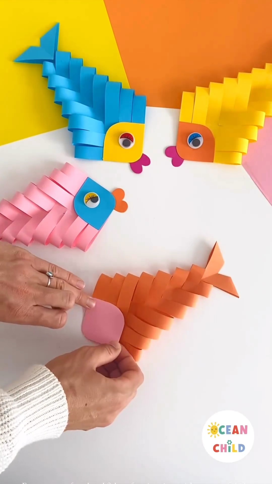 DIY Beautiful Paper Fish Tutorial