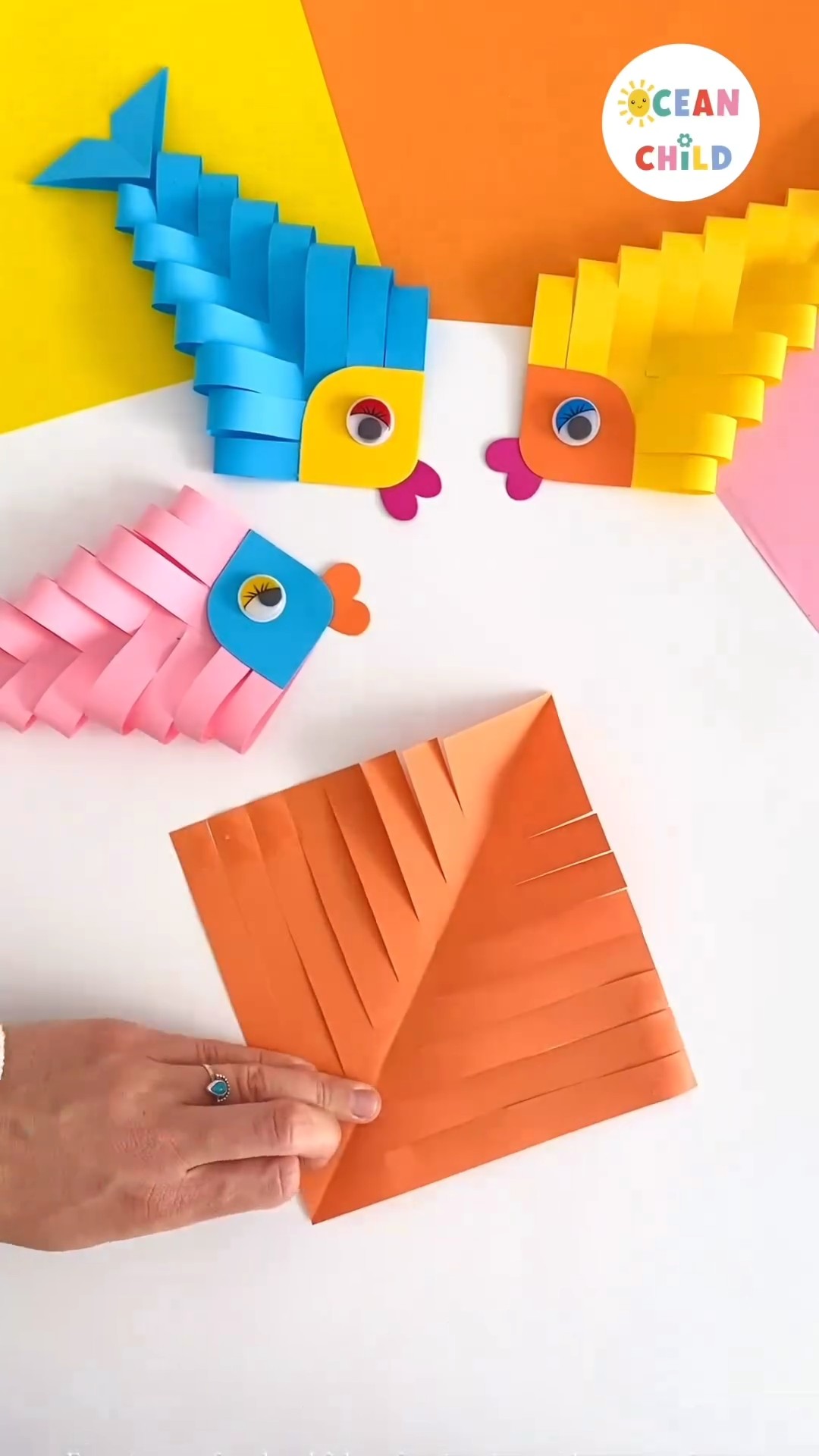 DIY Beautiful Paper Fish Tutorial