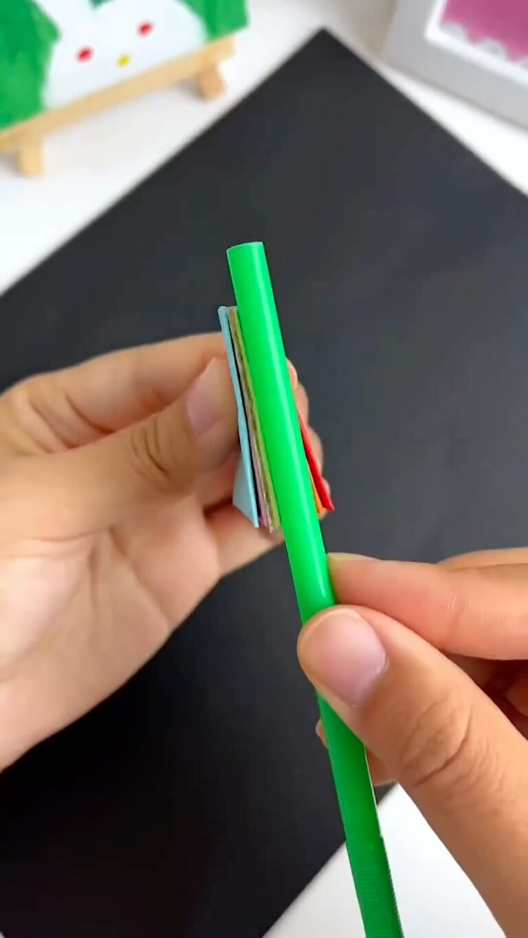 DIY Craft Tutorial: How to Make a Colorful Paper Umbrella