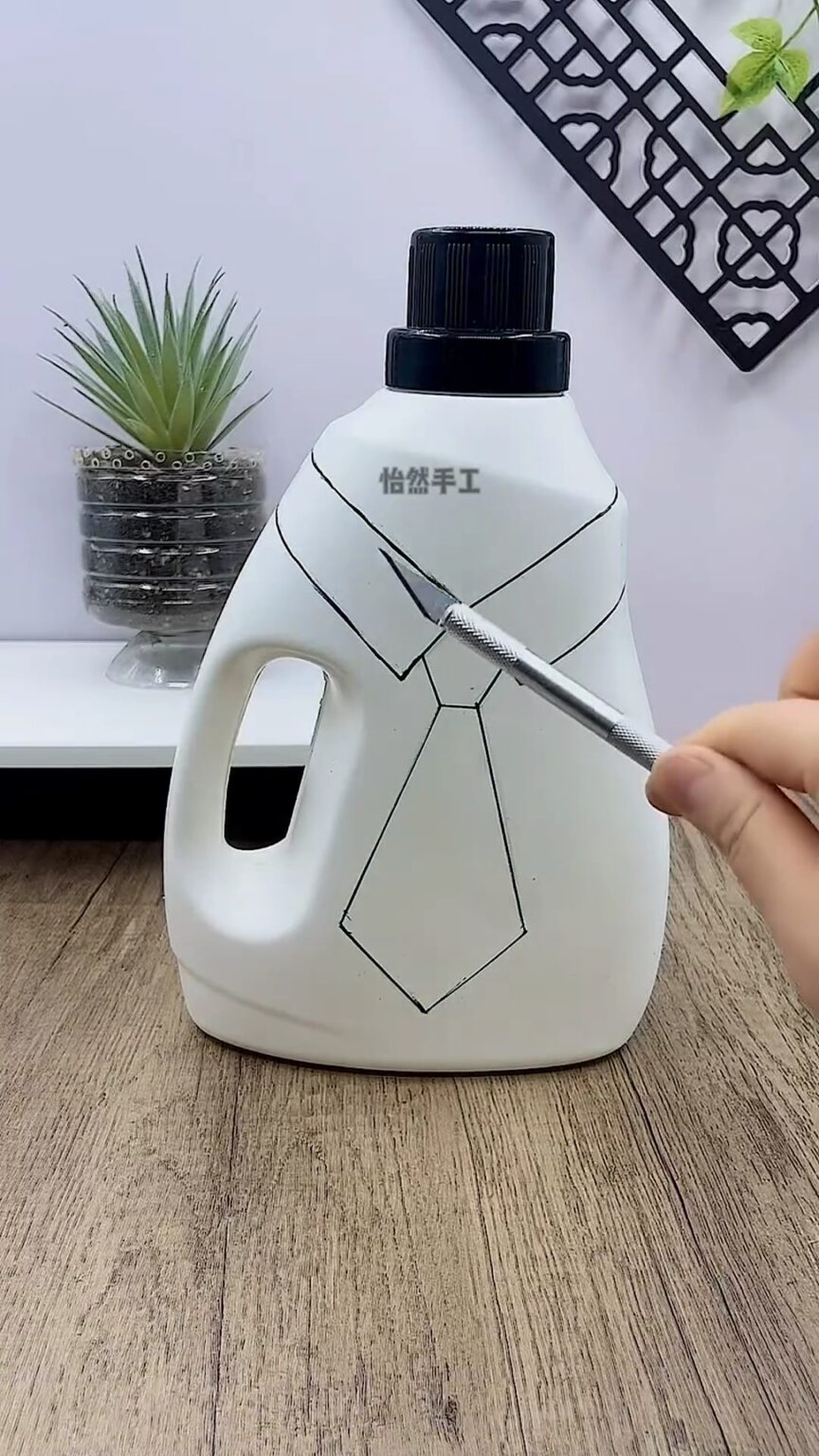 DIY Graduation Flower Vase