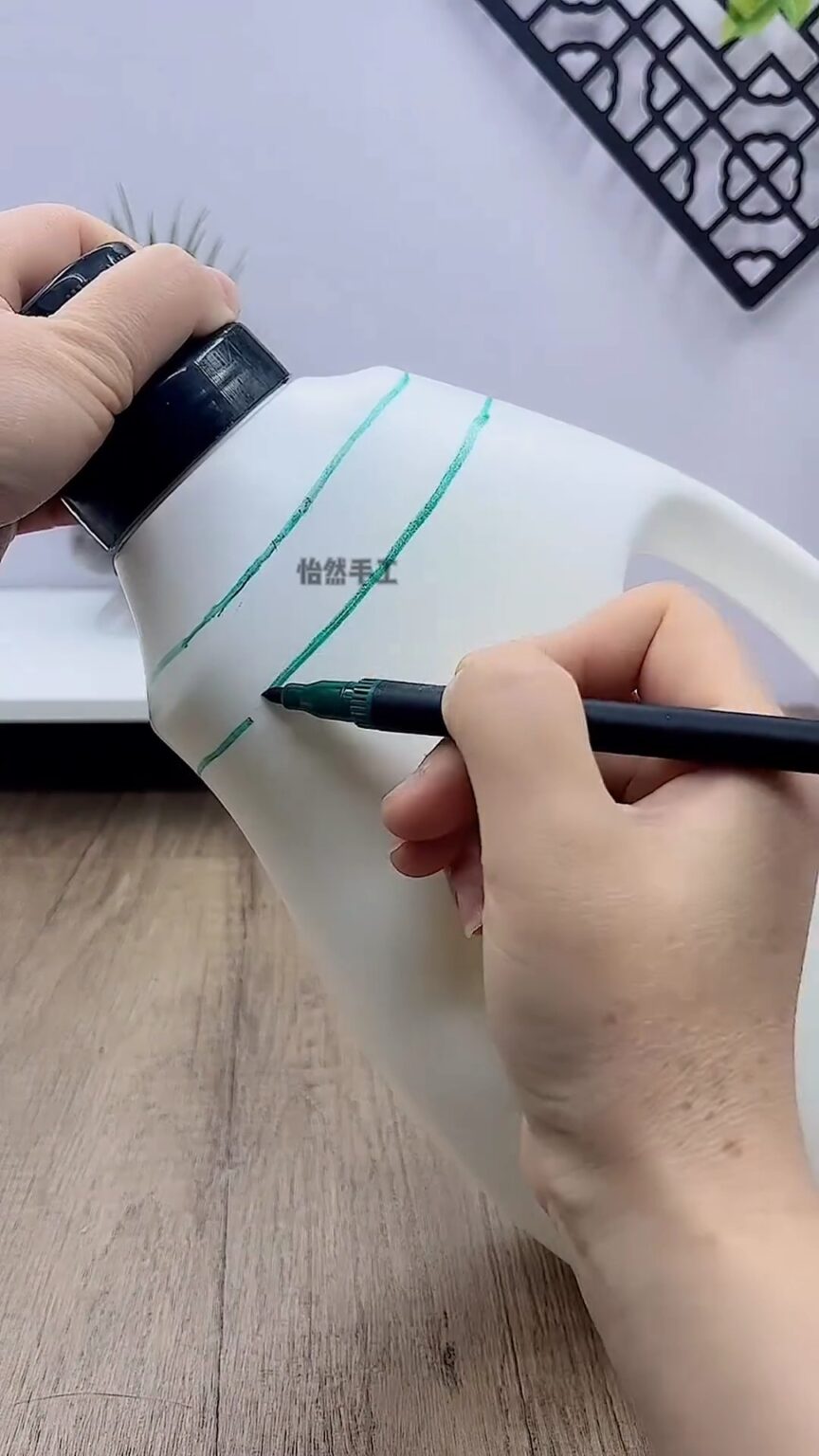 DIY Graduation Flower Vase