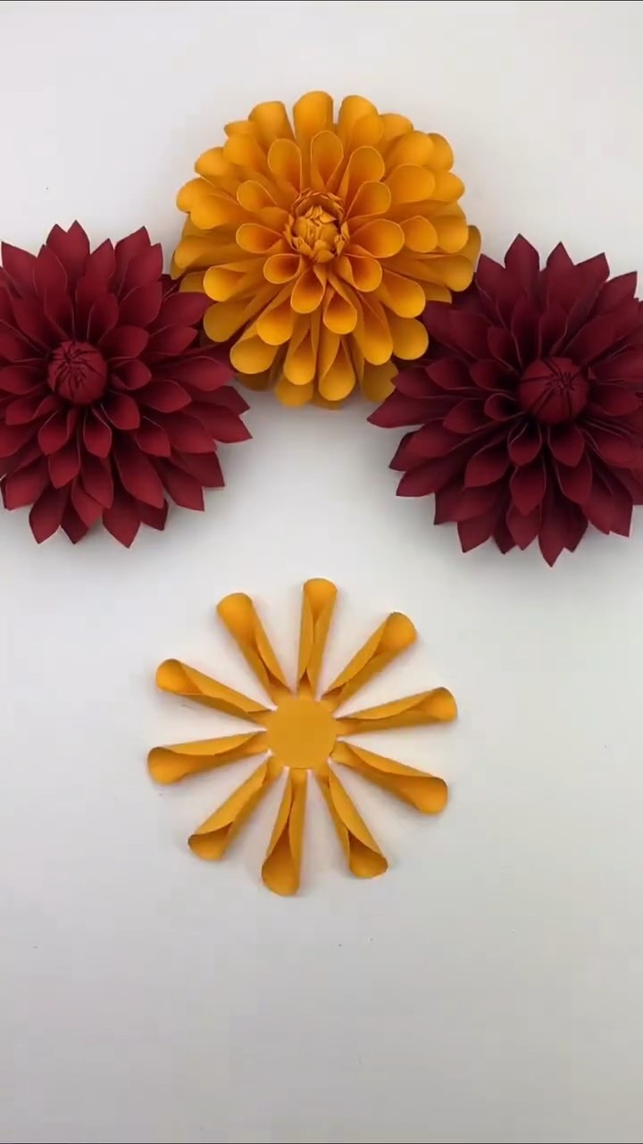DIY Multi-Layer Paper Flower Tutorial