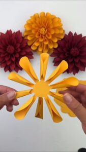 DIY Multi-Layer Paper Flower Tutorial