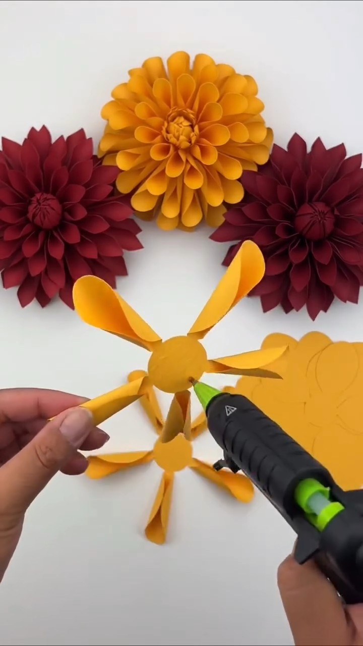 DIY Multi-Layer Paper Flower Tutorial