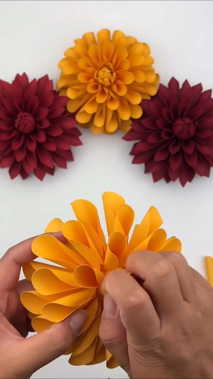 DIY Multi-Layer Paper Flower Tutorial