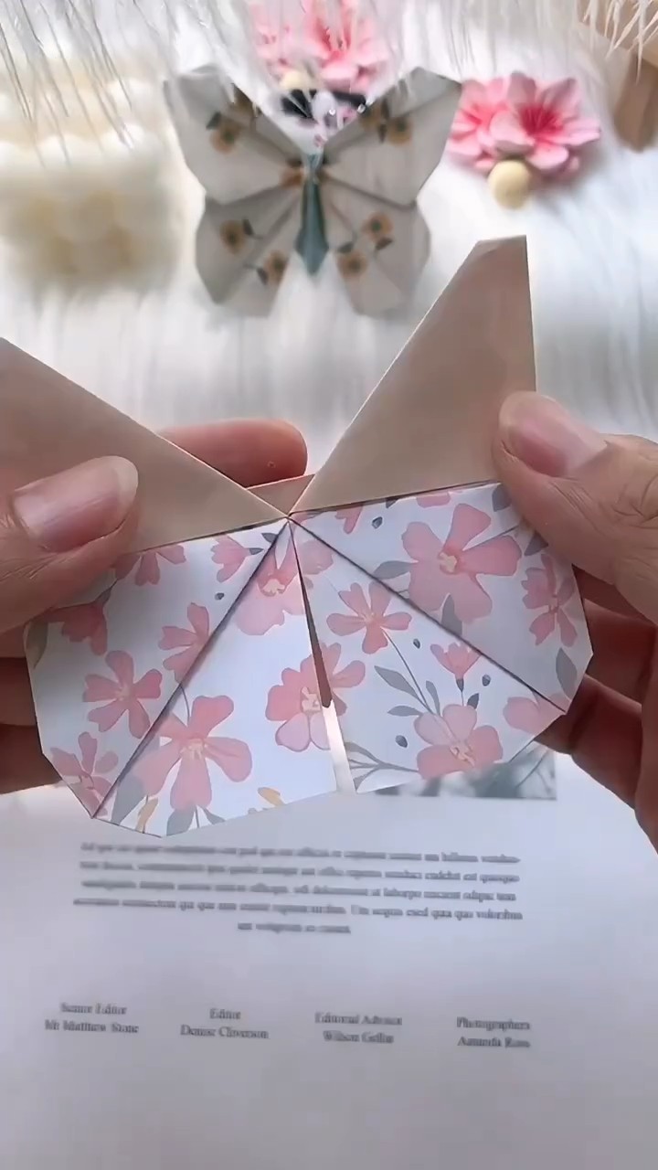 How to Make a Gorgeous DIY Handmade Paper Butterfly Bookmark