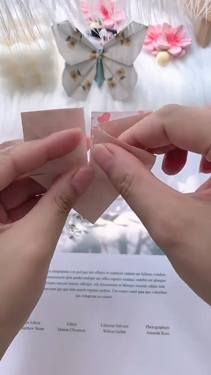 How to Make a Gorgeous DIY Handmade Paper Butterfly Bookmark