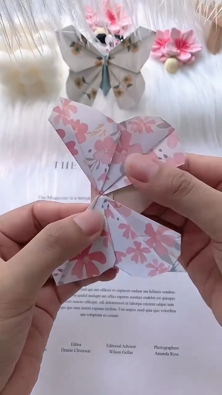 How to Make a Gorgeous DIY Handmade Paper Butterfly Bookmark