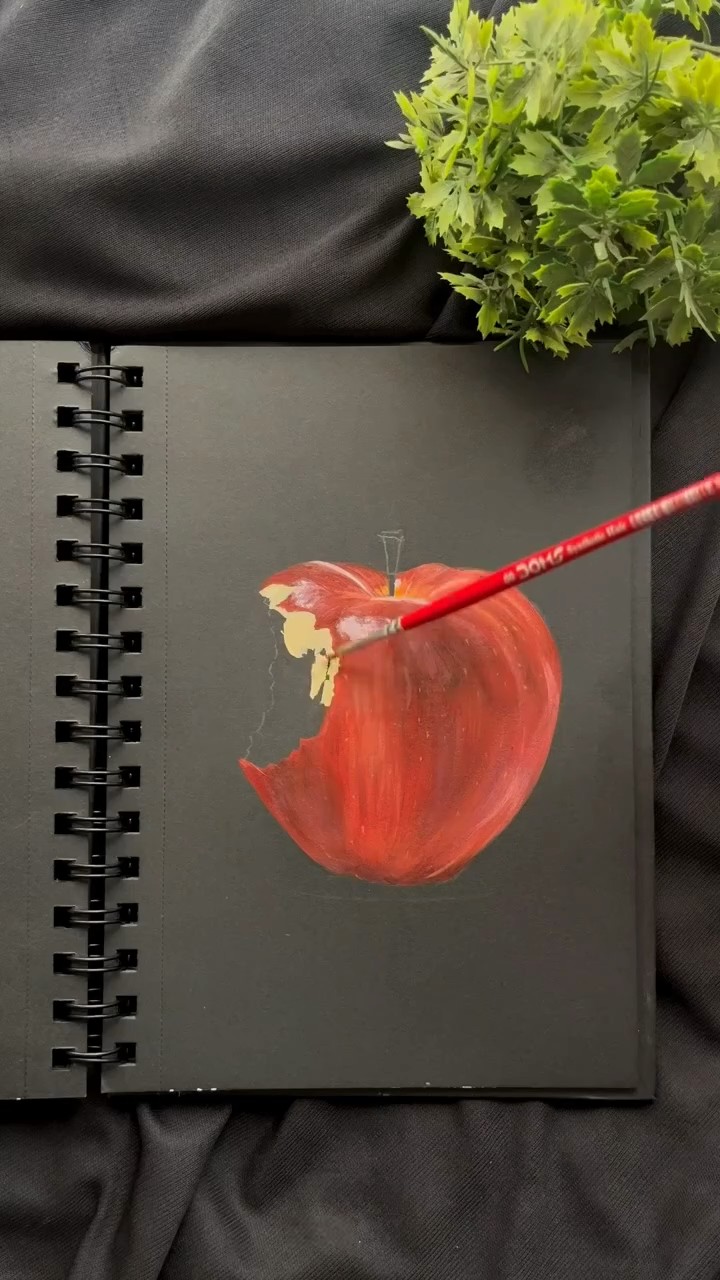 Realistic Apple Drawing Made Easy