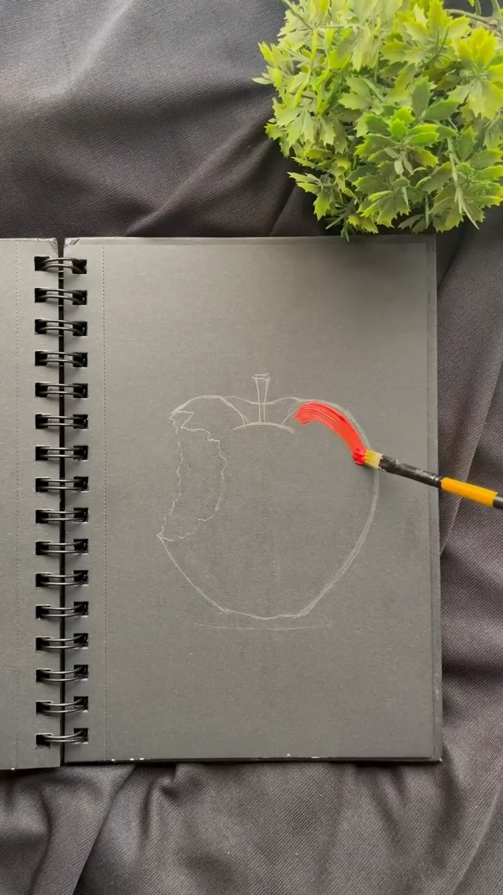 Realistic Apple Drawing Made Easy