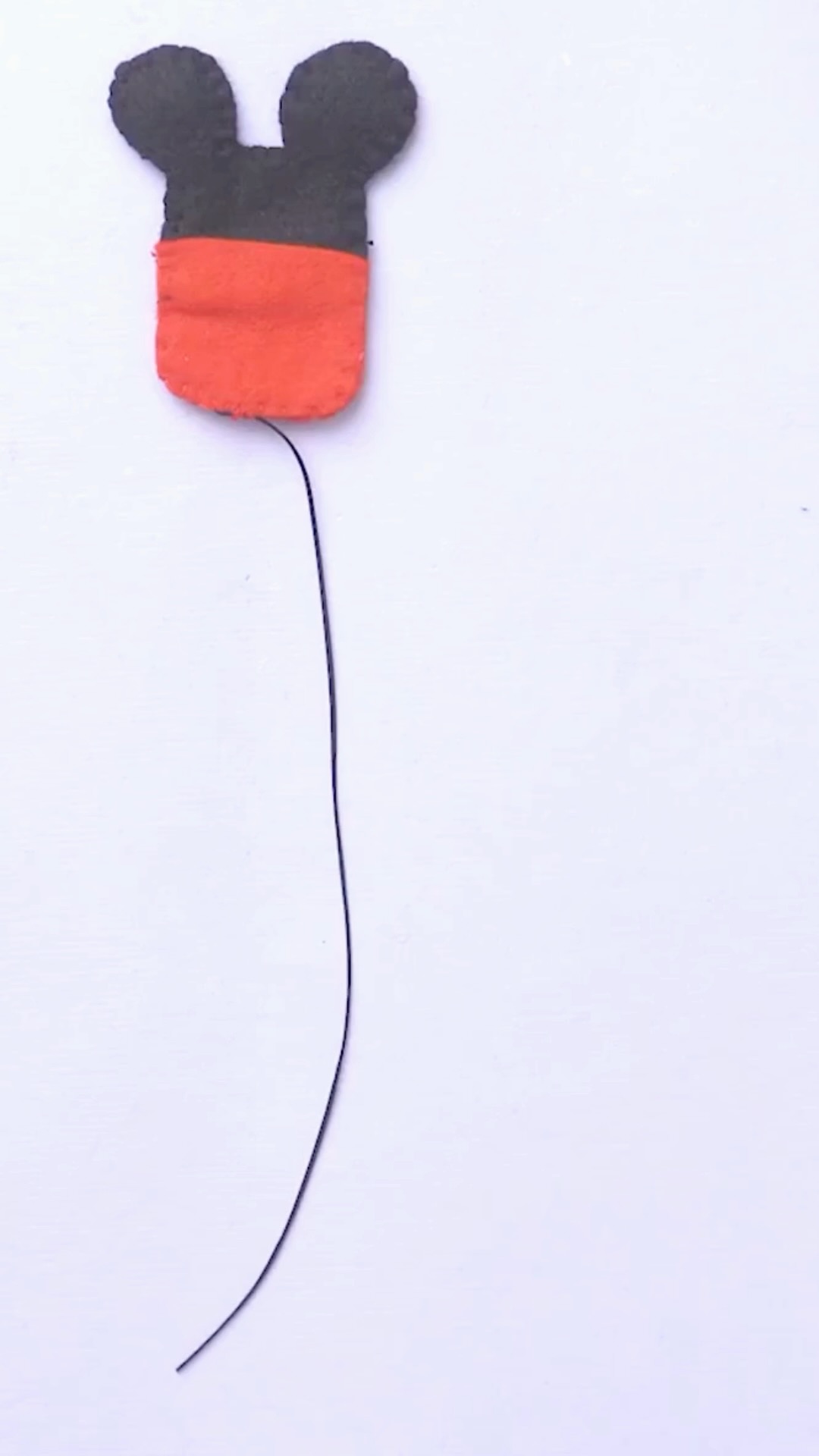 DIY Mickey Mouse Bookmark