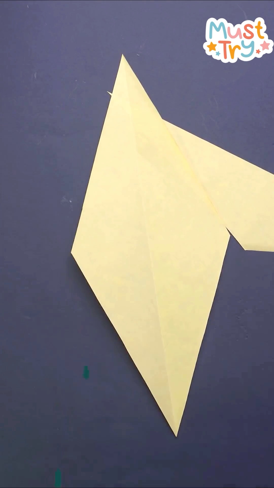 DIY Paper Origami Crescent Moon